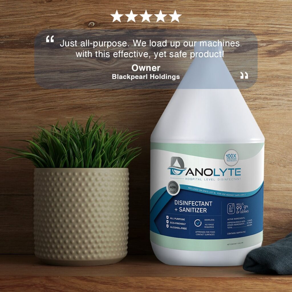 Danolyte Disinfectant IBC Tank 265 gallons | For Commercial Needs