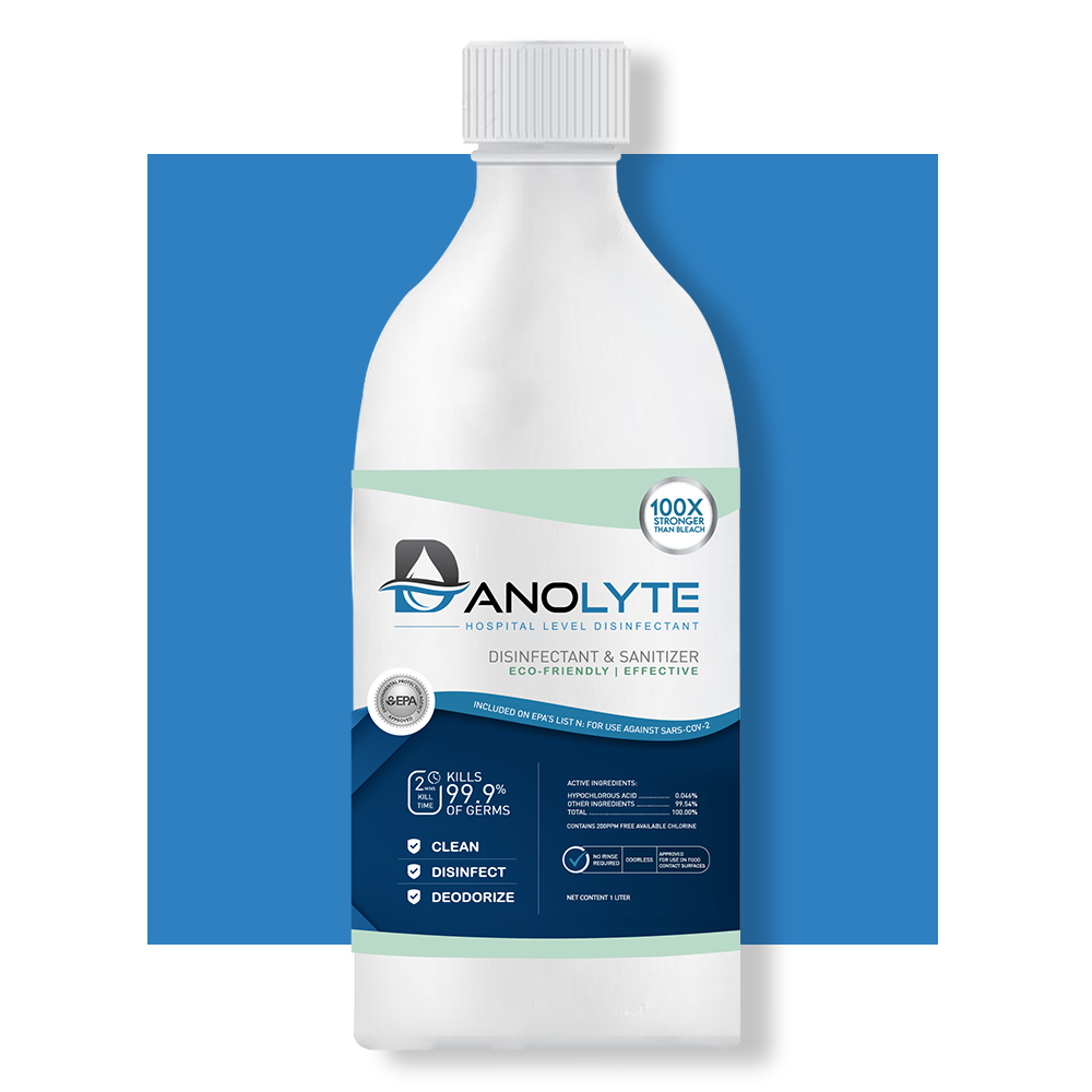 Buy Now Danolyte Disinfectant 1 Liter | 500ppm HOCl