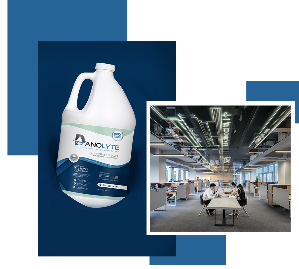 Danolyte Disinfectant 1 Gallon | 500ppm HOCl | Free available chlorine