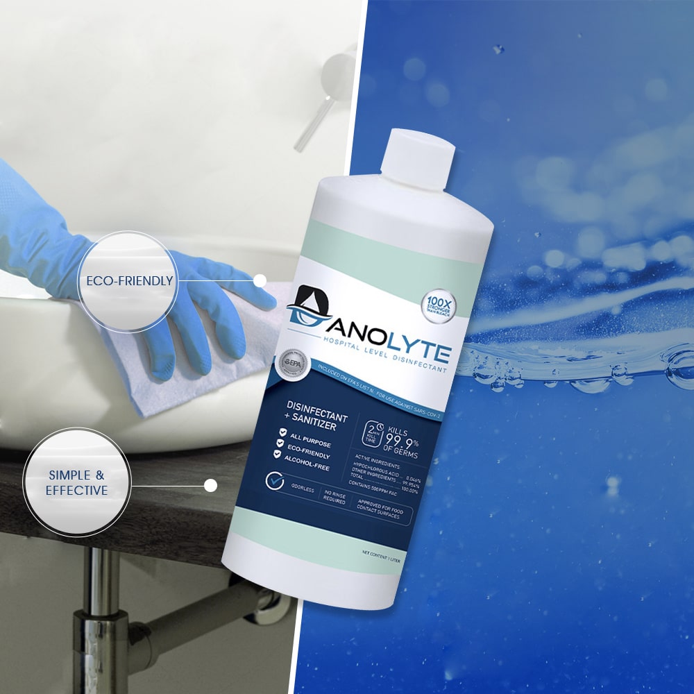 Danolyte 1 Litre Disinfectant Bottle For Effective Disinfection